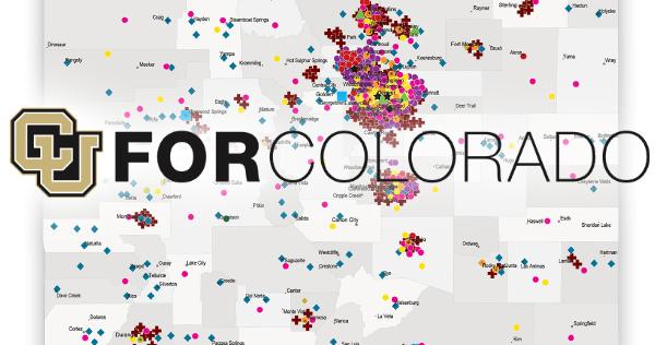 CU for Colorado showcases outreach programs via new interactive map ...