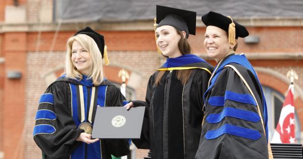 Together again: Cross the Quad celebrates graduates | CU Connections