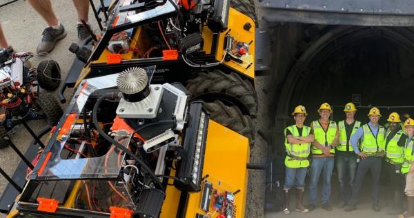 Robots compete in DARPA Tunnel Circuit with CU Denver Communication ... Robots compete in DARPA Tunnel Circuit with CU Denver Communication ...