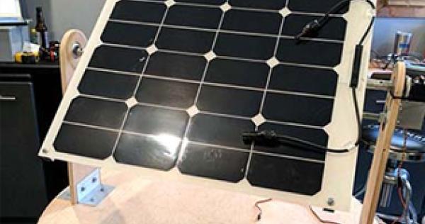 Students create self-powered, moving solar panel that produces clean ...