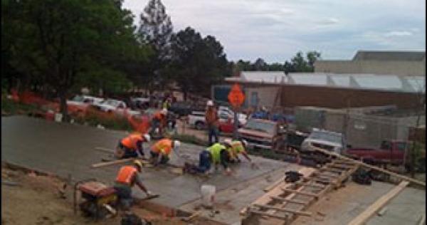 New pedestrian walkway nears completion | CU Connections