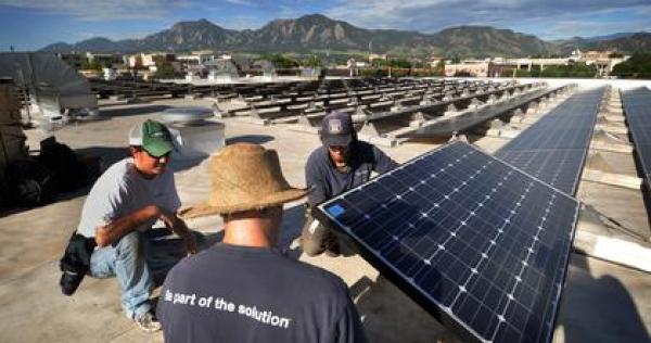 New solar panels double CU-Boulder’s solar power production | CU ...